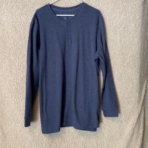 George | Shirts | Mens Blue Long Sleeve Tshirt | Poshmark